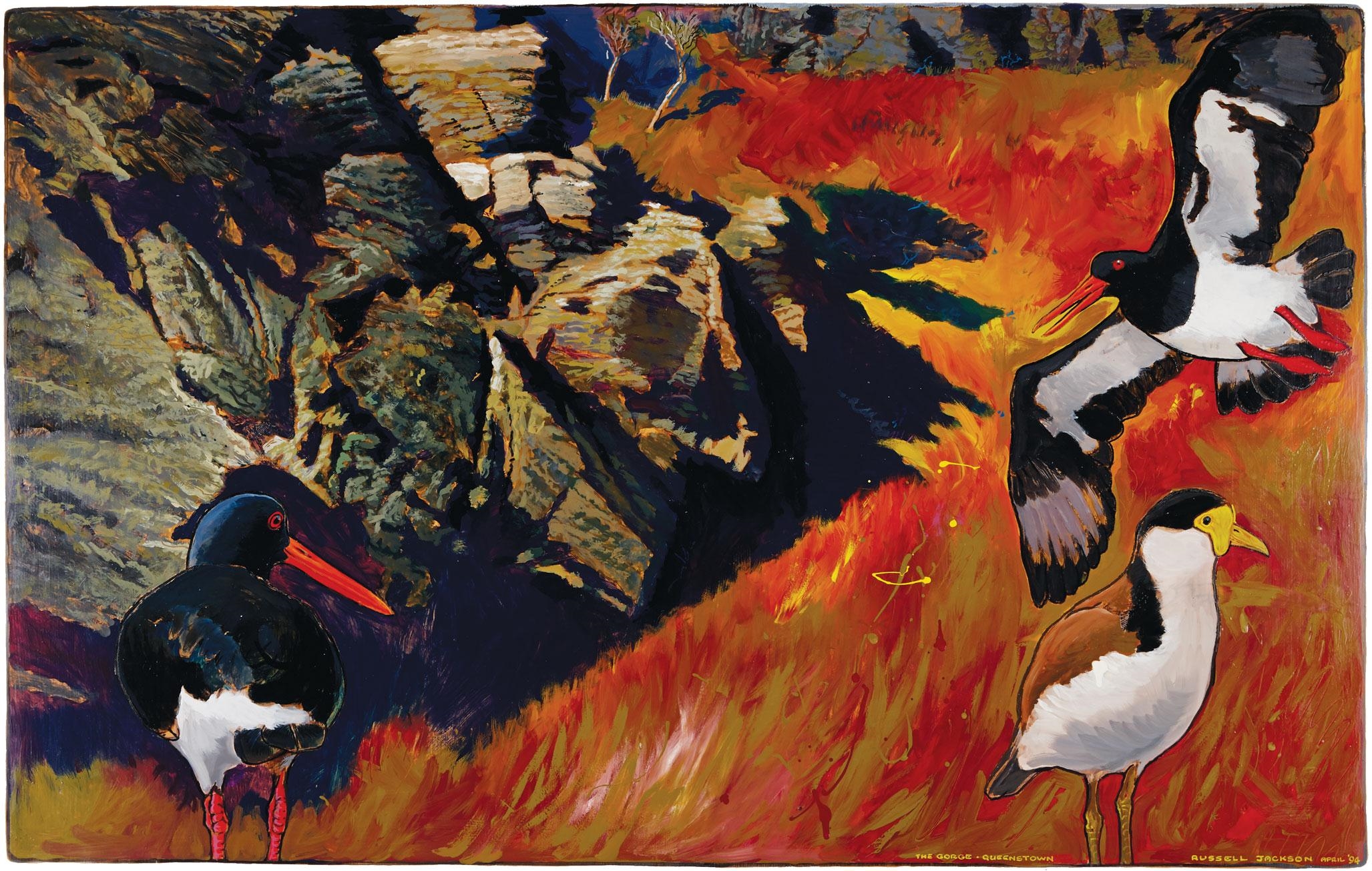 Russell Jackson | The Gorge Queenstown (1994) | MutualArt