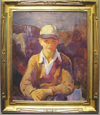 Alice Kent Stoddard | YOUNG BOY WITH CAP | MutualArt