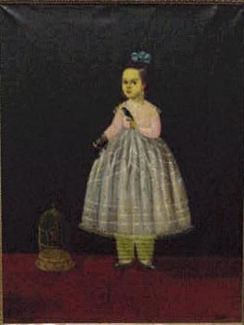 Horacio Rentería Rocha | Young Lady with Pet Birds | MutualArt