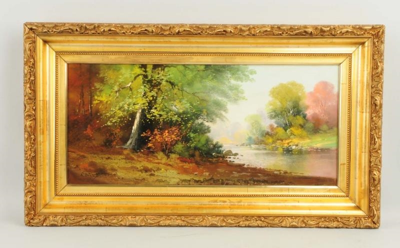 C. Braley | Stream with Trees | MutualArt