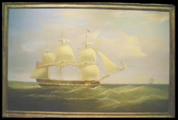 Thomas Whitcombe | British Sailing Ship (1828) | MutualArt