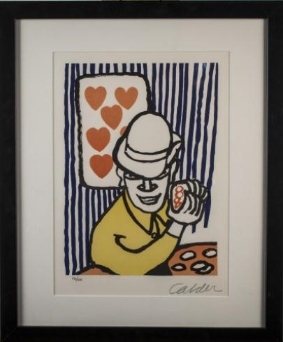 Alexander Calder | The Card Player | MutualArt
