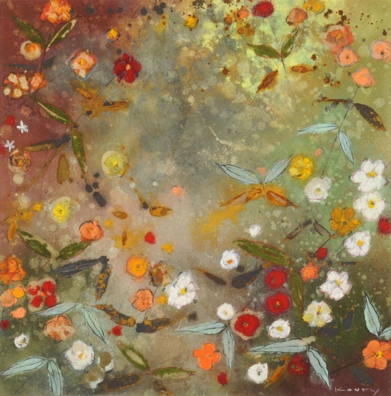 Aleah Koury | Garden in the mist | MutualArt