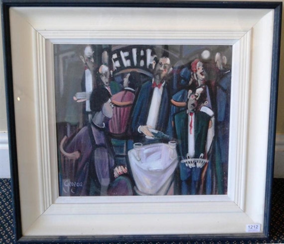 George Dunne | Cafe in Dublin | MutualArt