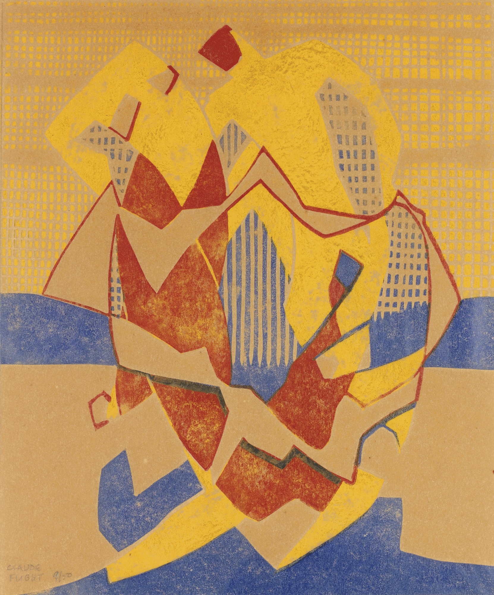 Claude Flight | ABSTRACT: DANCING (C. CF 53) (Circa 1934) | MutualArt