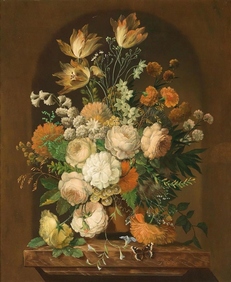 Josef Steiner | Large Flower Piece | MutualArt