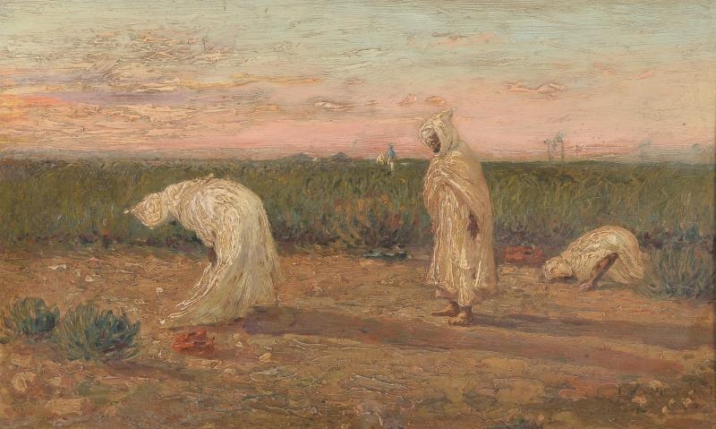 Vincent Manago | Praying in the Field | MutualArt