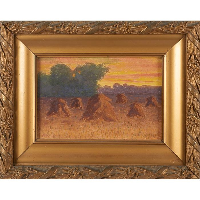Hedley Waycott | Haystacks | MutualArt