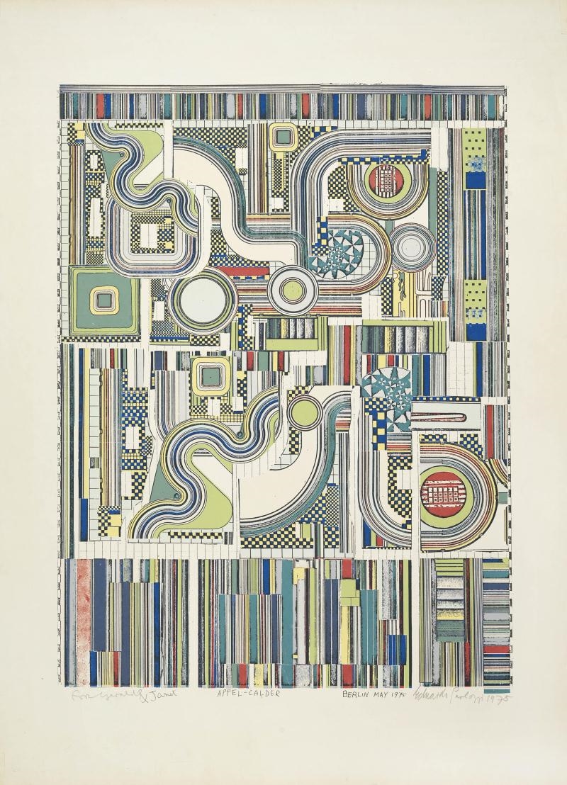 Eduardo Paolozzi | Apple-Calder (1975) | MutualArt