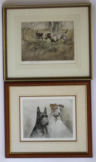 Henry Wilkinson | 2 Works : Terriers | MutualArt