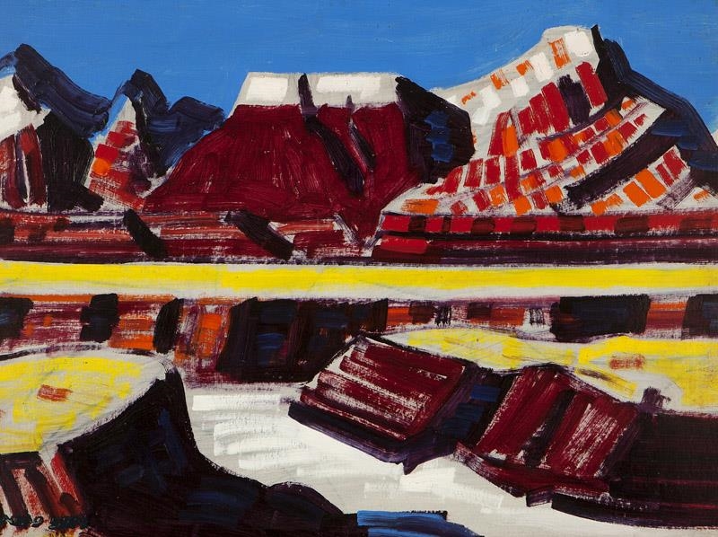 Conrad Buff | High Desert landscape | MutualArt