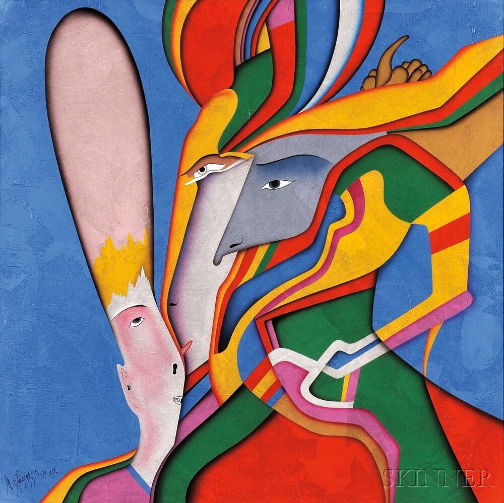 Mikhail Chemiakin | Metaphysical Head XX | MutualArt