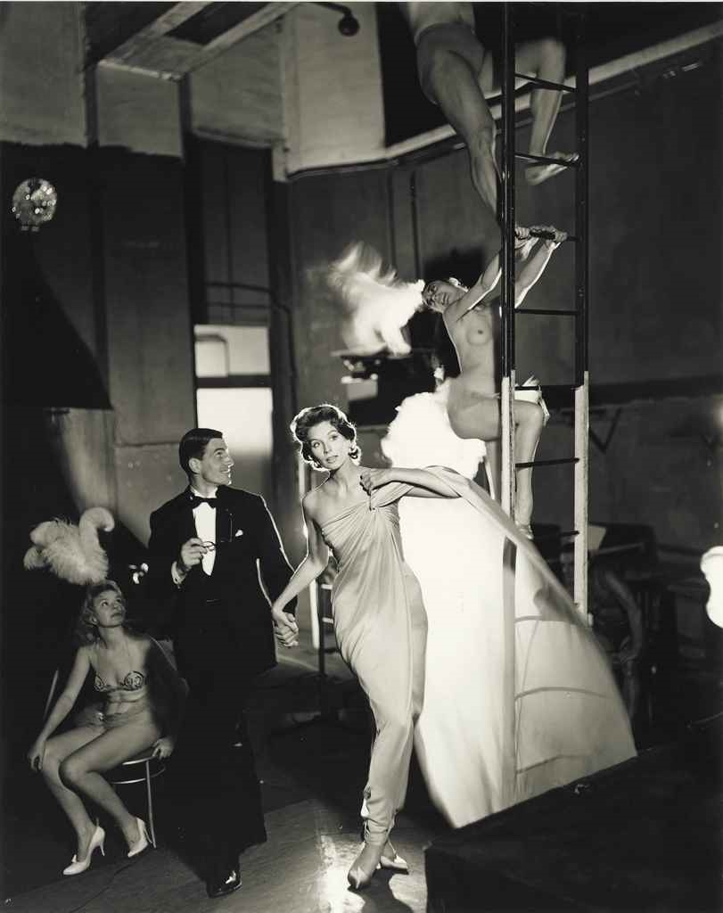 Richard Avedon | Suzy Parker and Robin Tattersall, Folies Bergère ...