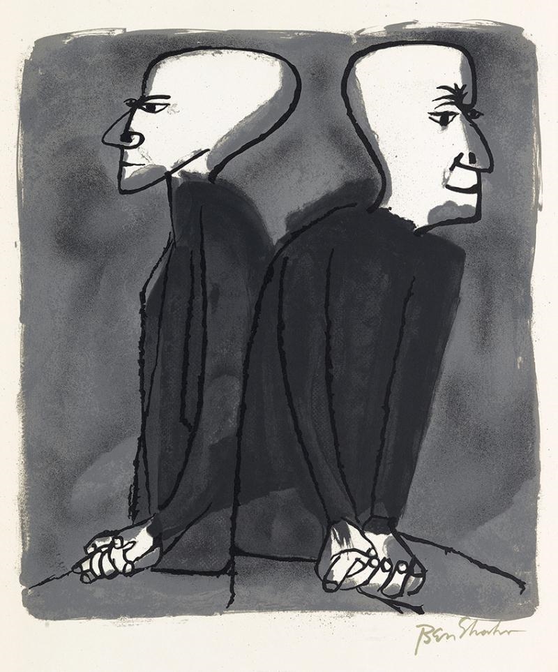 Ben Shahn | 23 works; For the Sake of a Single Verse (1968) | MutualArt