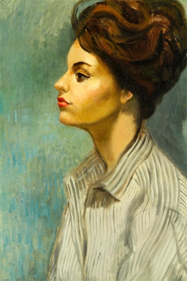 Isaac Soyer | Woman in Blouse | MutualArt