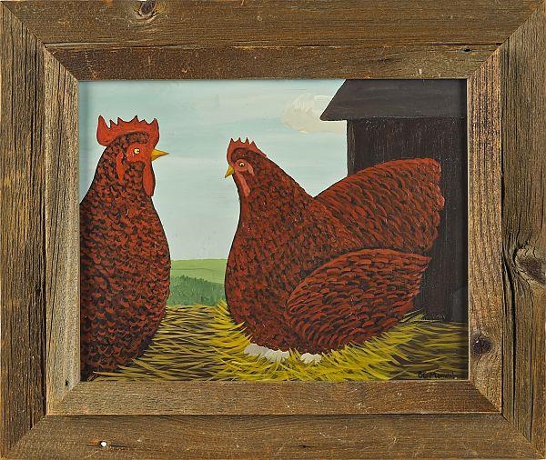 Barbara Moment | The Nervous Hen | MutualArt