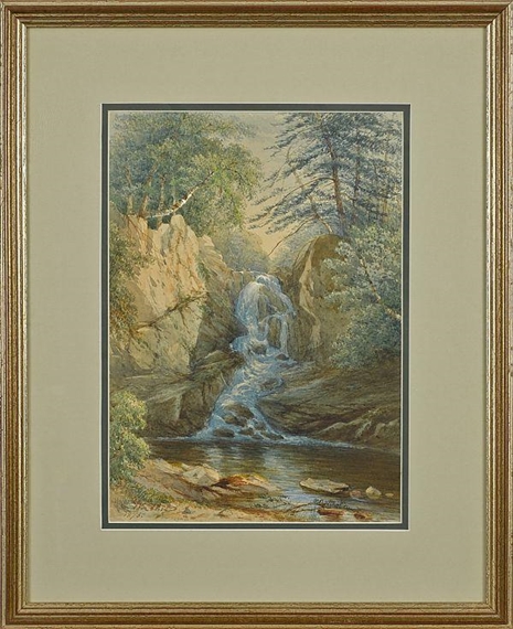 Howell Wilson | 2 Works: Landscape & Another watercolor (1873 - 1900 ...