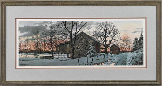 Richard Bollinger | Winter landscape | MutualArt