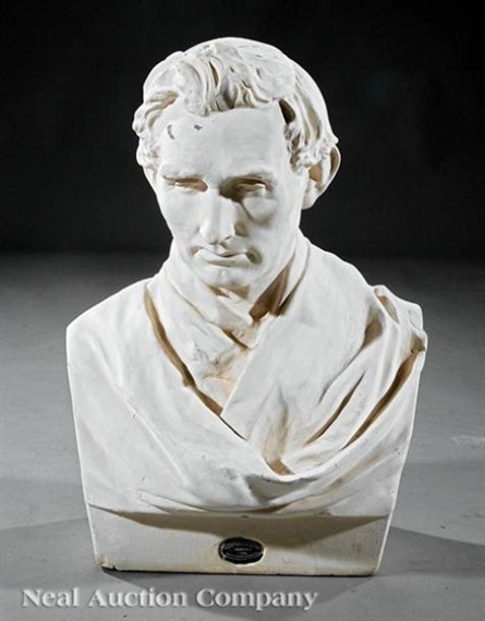 Henry Dexter | Bust of a Distinguished Gentleman with Dueling Scar ...
