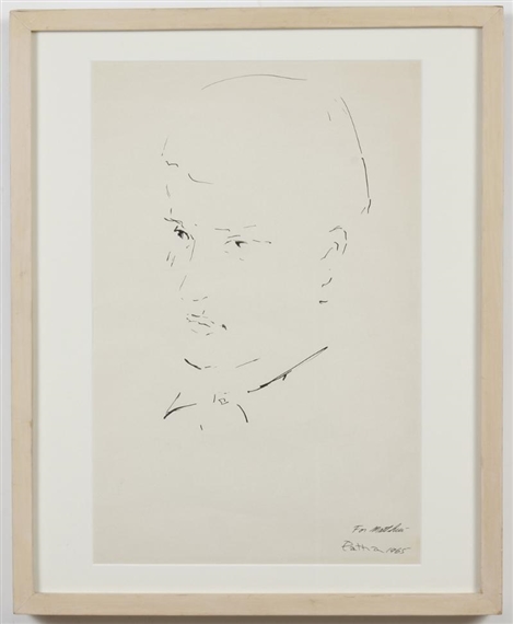 Camille Patha | A portrait of a young man (1965) | MutualArt