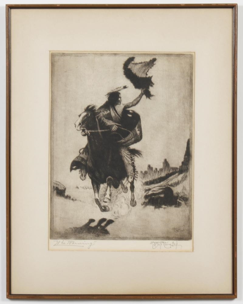 Joseph Edward Knowles, Sr. | The Warning (Circa 1940) | MutualArt