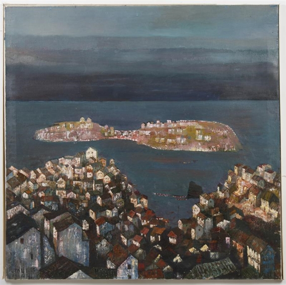 Cao Dali | Island Houses (1985) | MutualArt