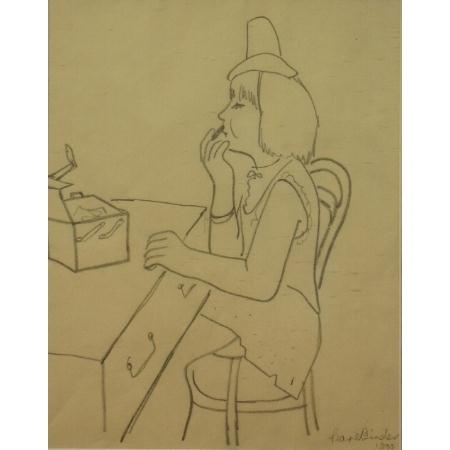 Pearl Binder | 3 Works : Actress ; Make-Up Box ; Portrait of a Lady ...