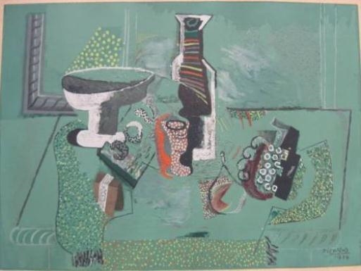 Pablo Picasso | Green Still Life (1947) | MutualArt