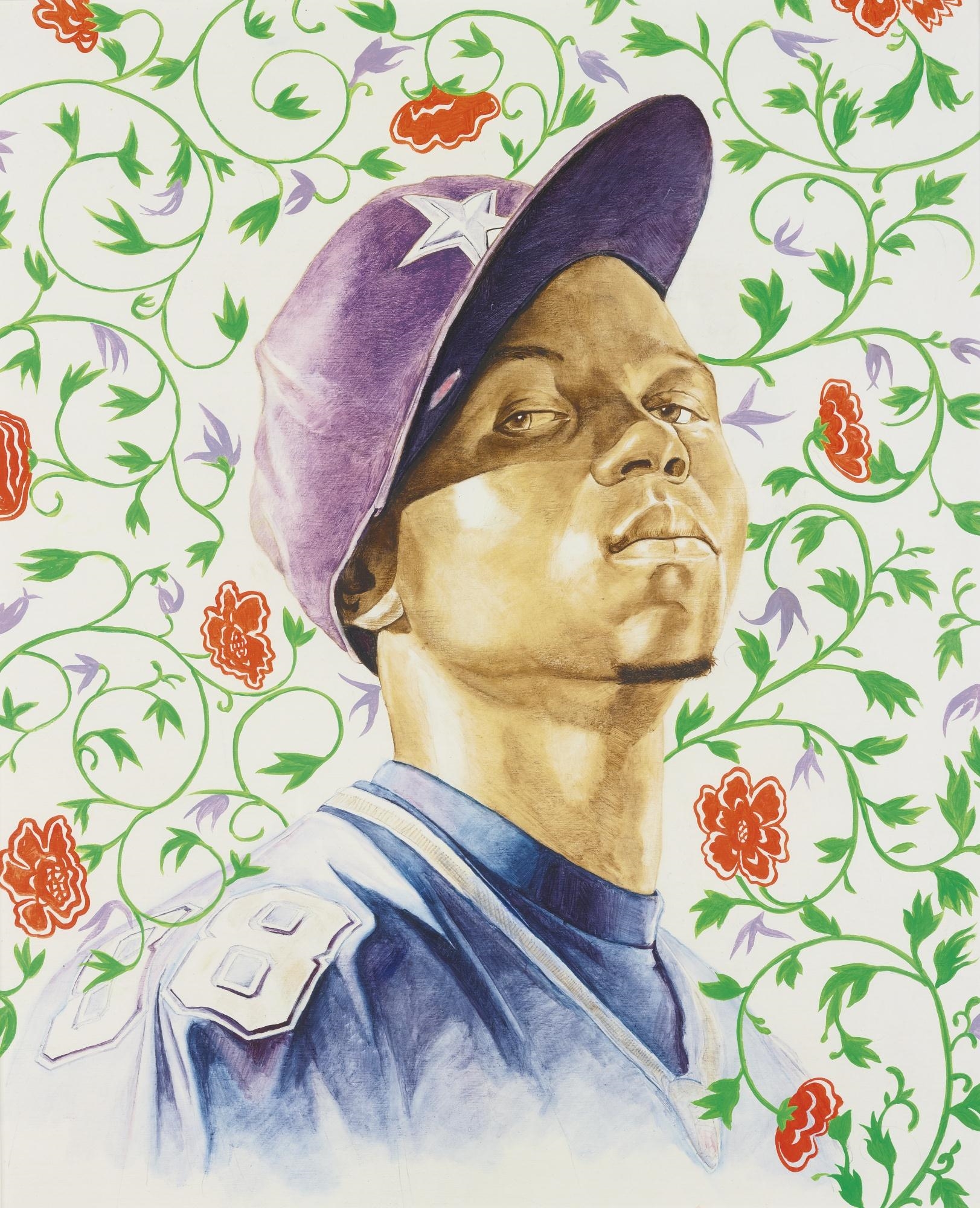 Kehinde Wiley | ISAAC ROYALL STUDY (2006) | MutualArt