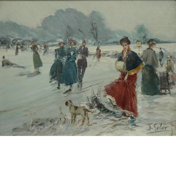 Juan Soler | Winter Lake | MutualArt