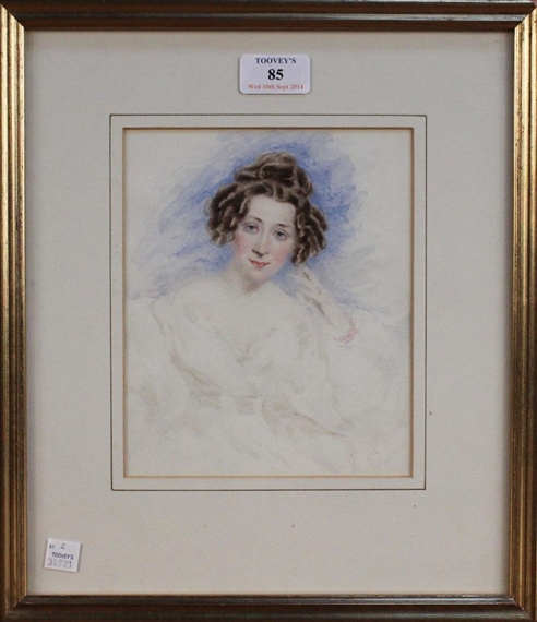 John Simpson | Portrait of the Artist's Wife | MutualArt