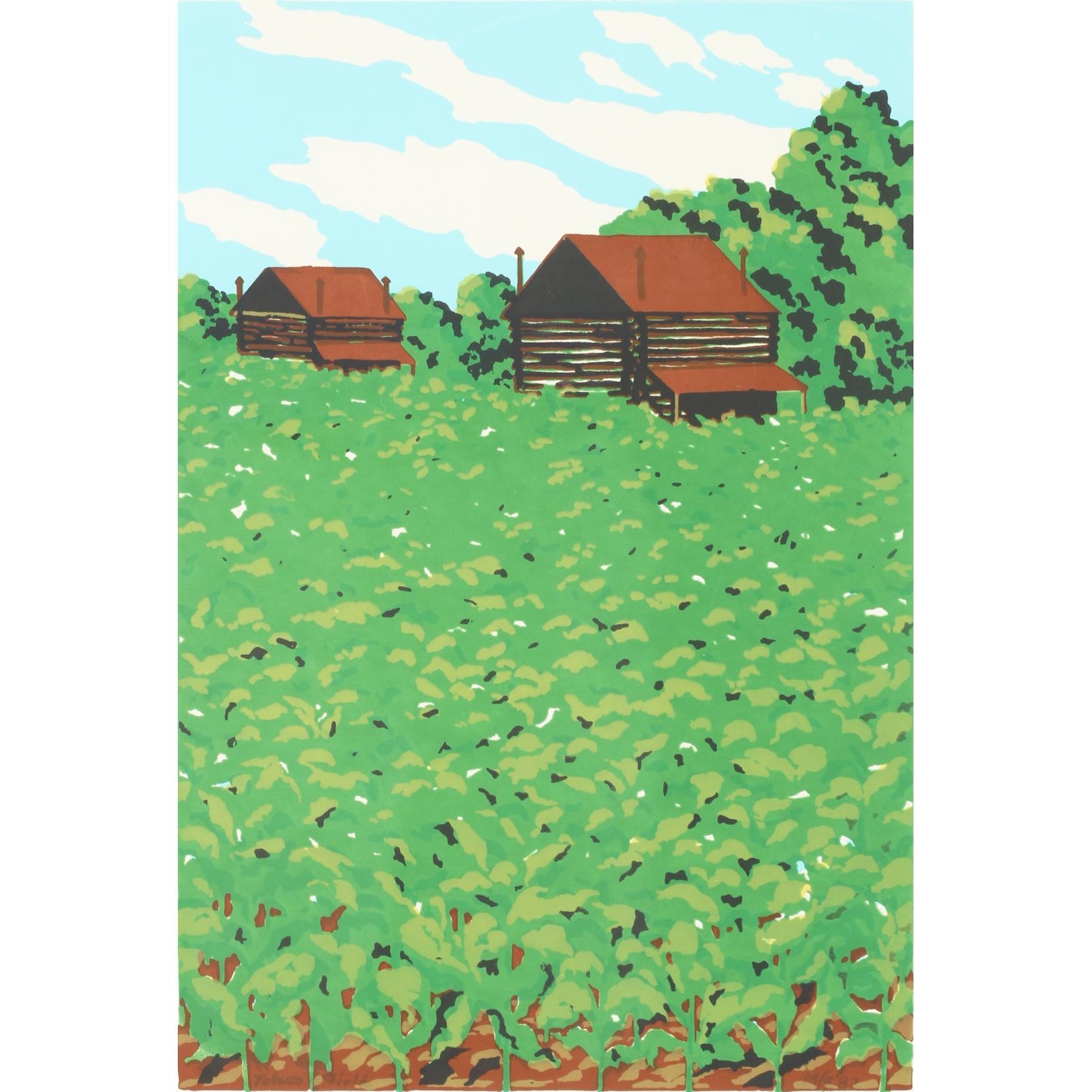 Maud Gatewood | Tobacco Field (1982) | MutualArt