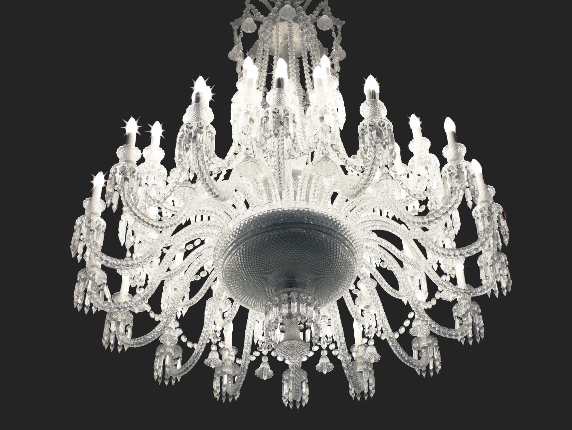 Baccarat | A ZENITH CHANDELIER WITH FORTY-EIGHT LIGHTS (2005) | MutualArt