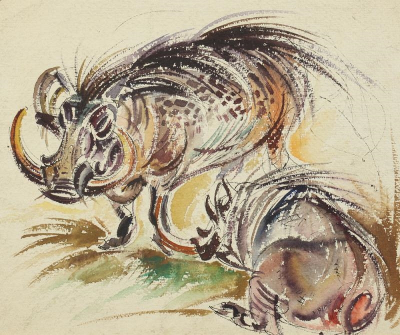 Clement Weisbecker | 12 Works: African Wildlife | MutualArt