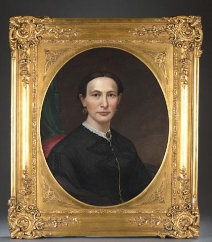 John Maier | 2 works; Pair of portraits (1868) | MutualArt