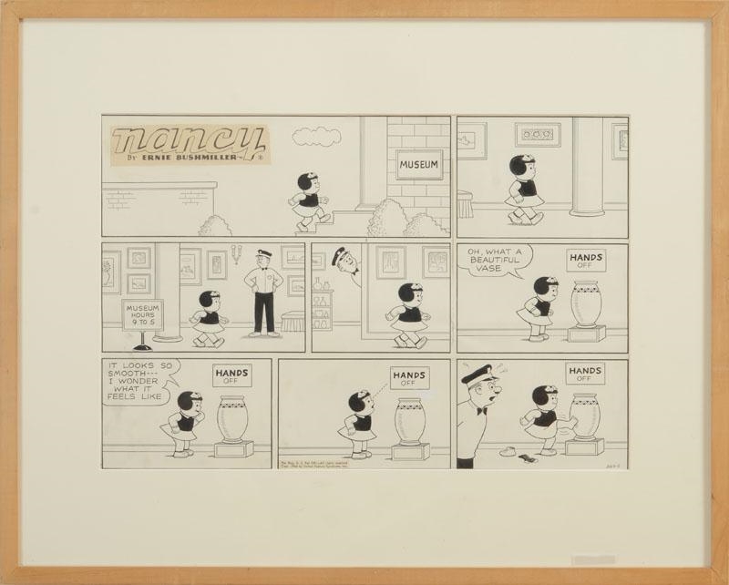 Ernie Bushmiller | NANCY COMIC STRIP | MutualArt