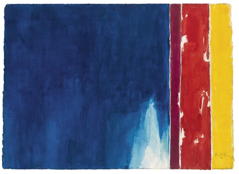 Alma Woodsey‏ Thomas | Untitled (from the Atmospheric Effects Series ...