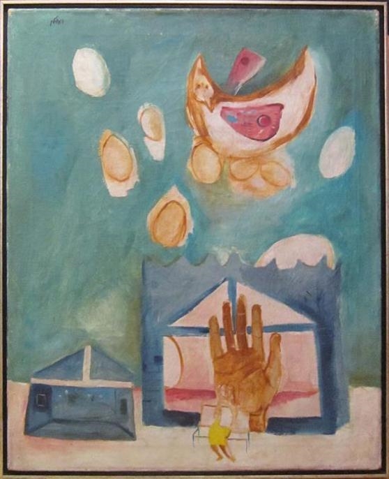 David Meshulam | Symbolical Painting (1966) | MutualArt