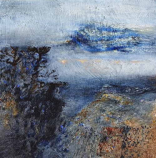 Colin Middleton | WOMAN WITH OWLS (1967) | MutualArt