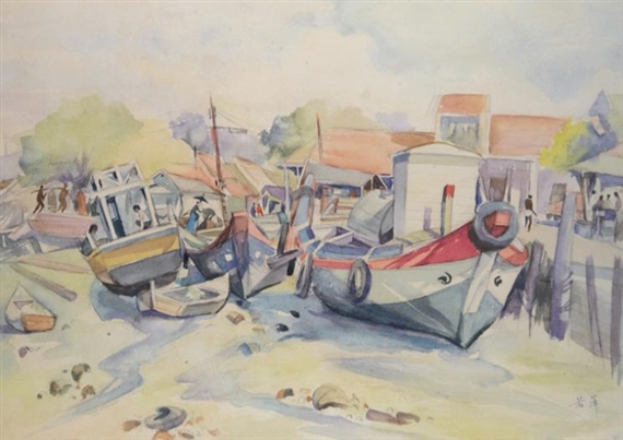 Kuo Ju Ping | FISHING BOATS | MutualArt