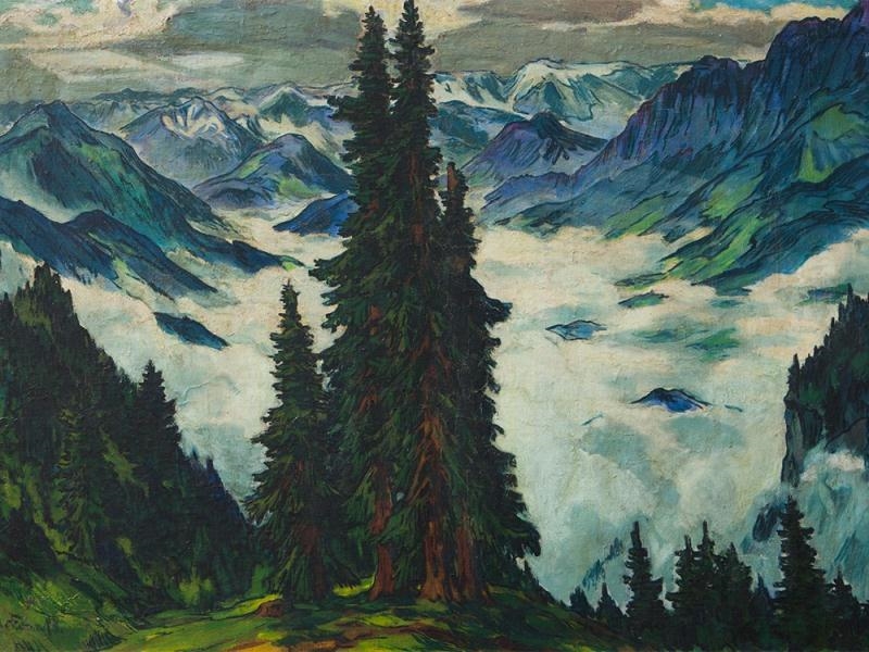 Erich Fraass | View of the Valley | MutualArt