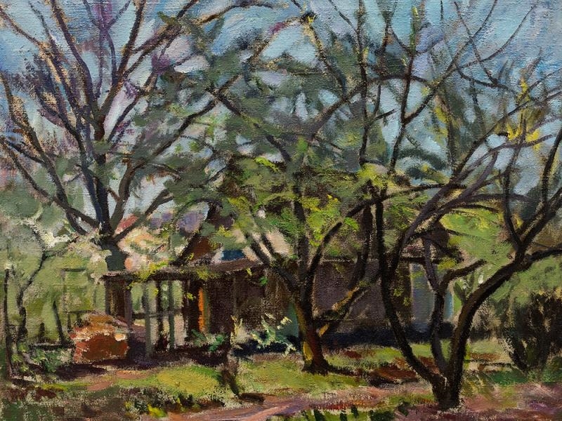 Kurt Haase-Jastrow | Garden Landscape (Circa 1950) | MutualArt