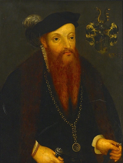 Hans Asper | A portrait of a gentleman | MutualArt