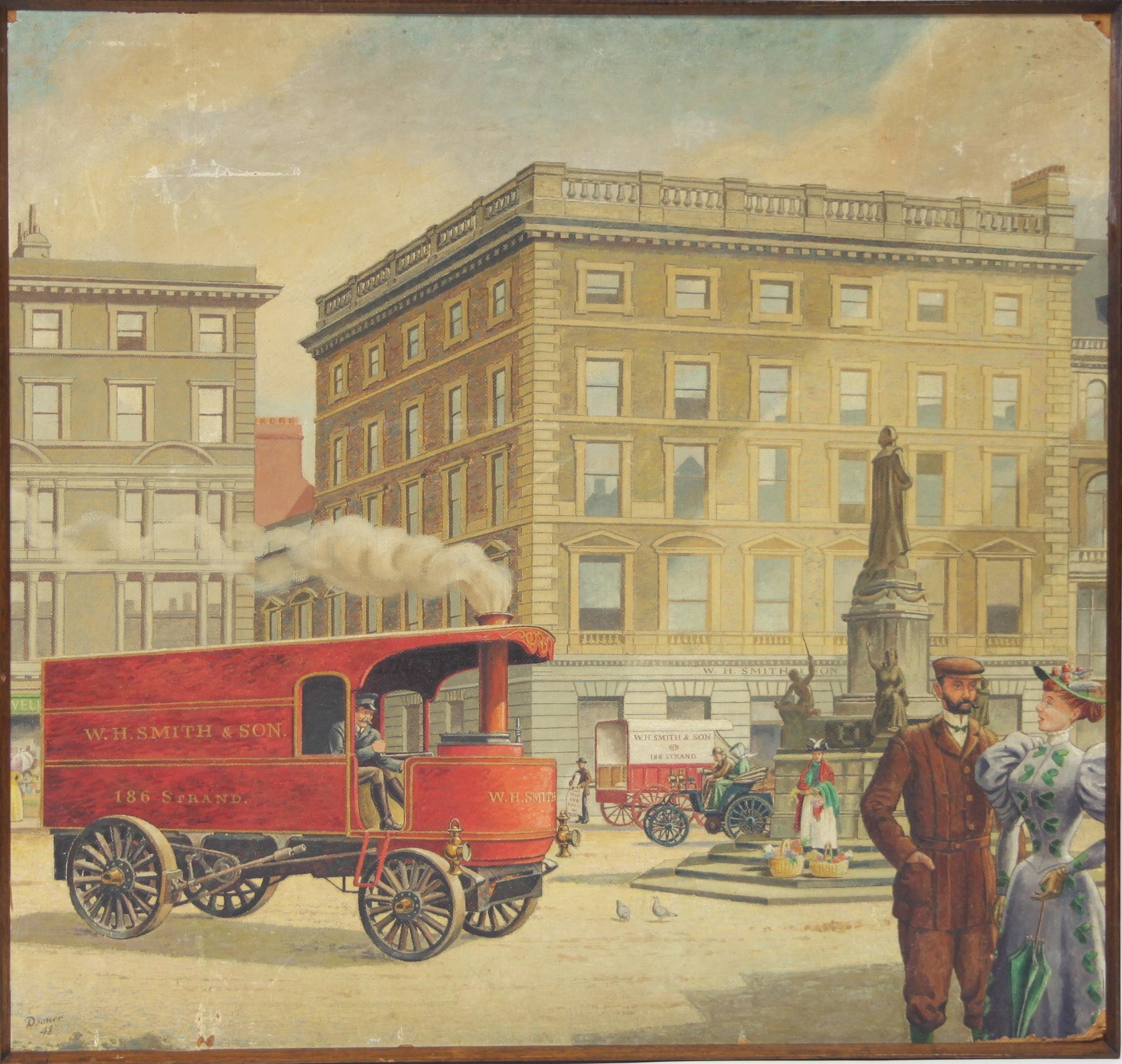 Peter Dooner | Steam Van in Front of 186 Strand (1948) | MutualArt