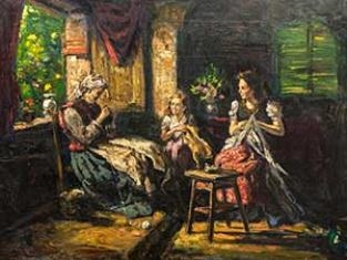 Alberto Cecconi | Three Generations | MutualArt