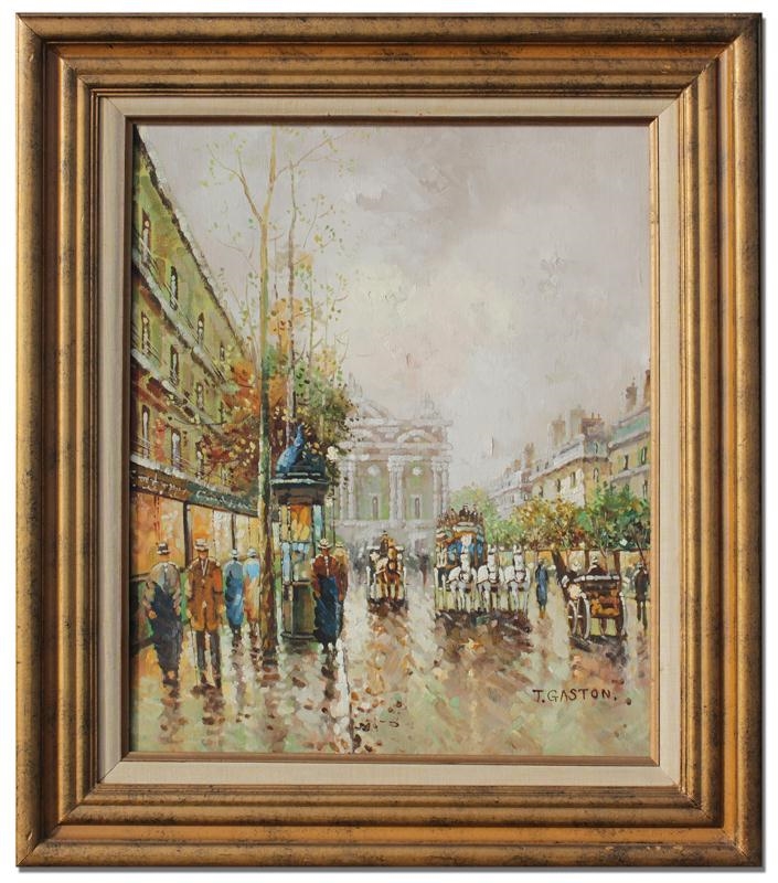 J. Gaston | Paris Scene | MutualArt