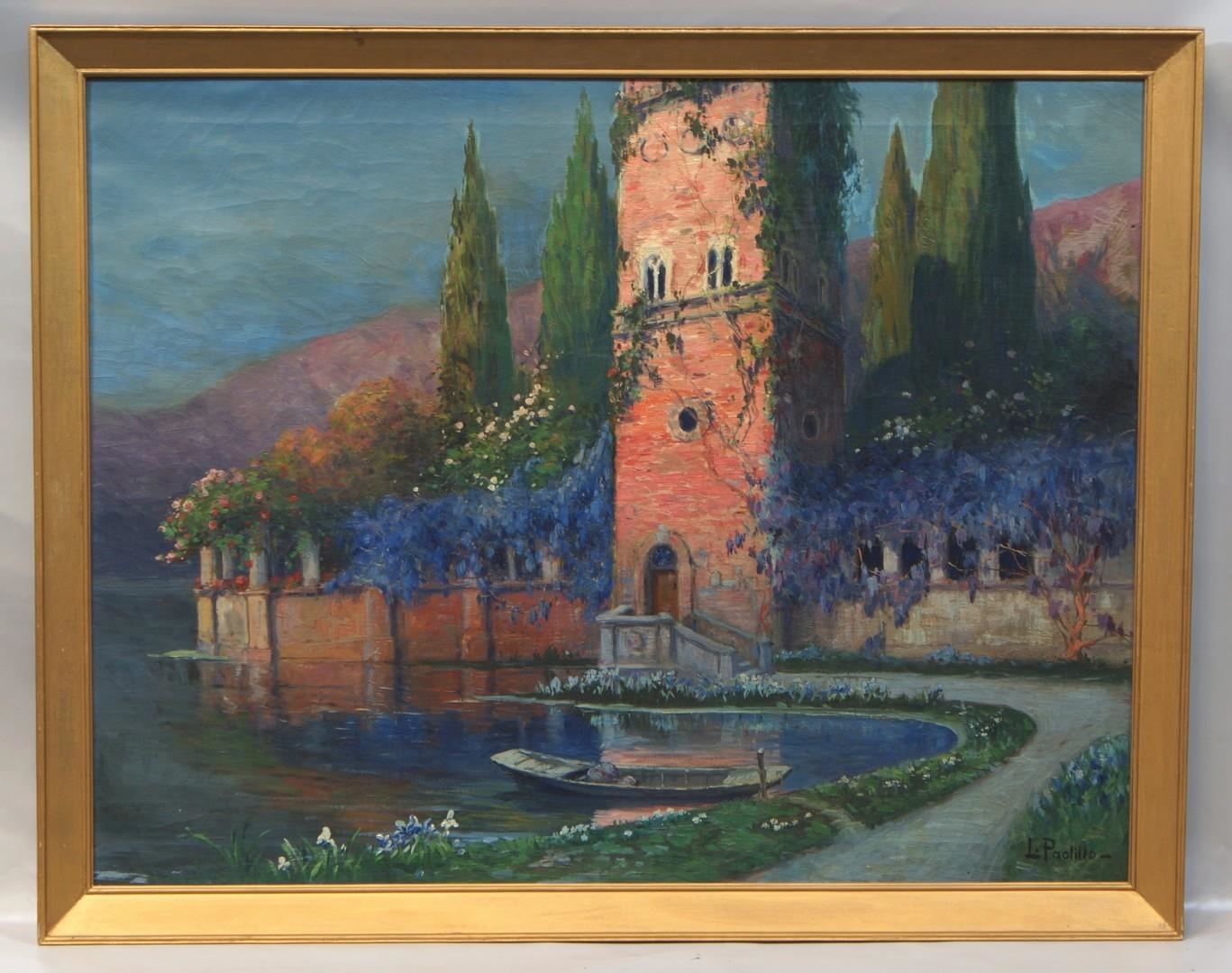 Luigi Paolillo | Sunset on the Lake | MutualArt