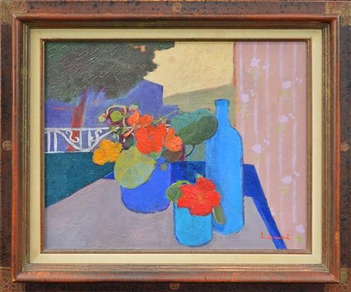Alphonse Lanoë | Nature Morte Aux Capucines | MutualArt