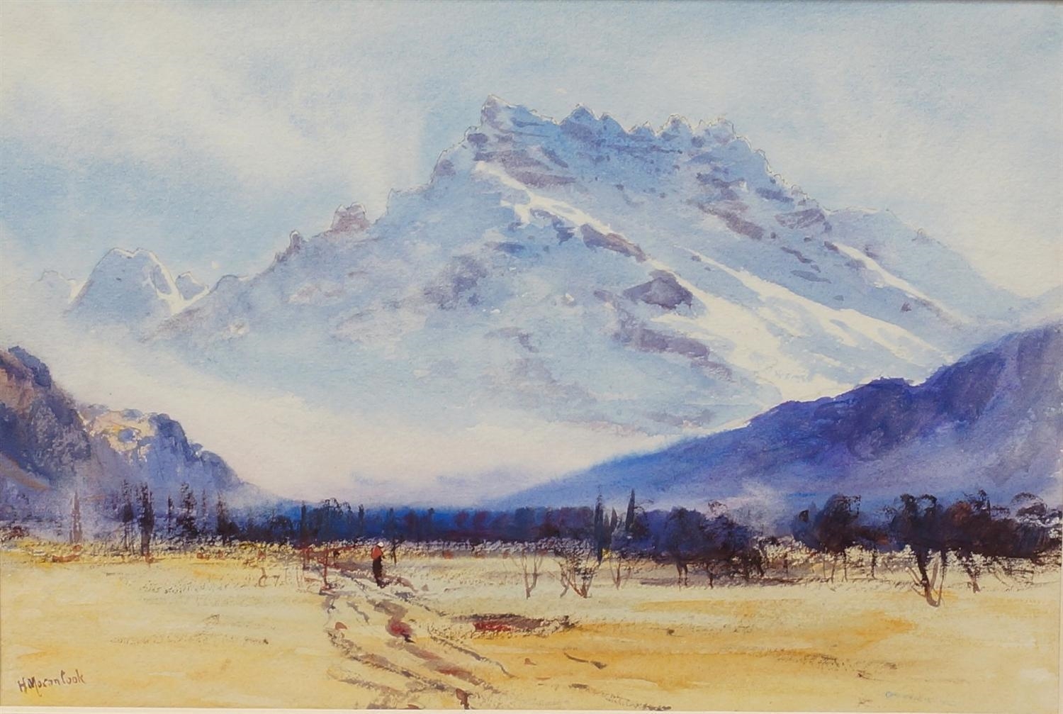 Herbert Moxon Cook | Mountainscape | MutualArt