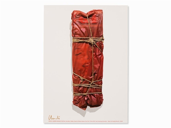 Christo | Poster; Wrapped Magazine (2001) | MutualArt